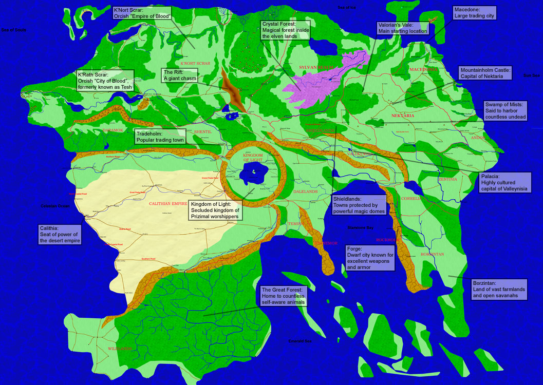 The World of Aenea - A Persistent Neverwinter Nights World
